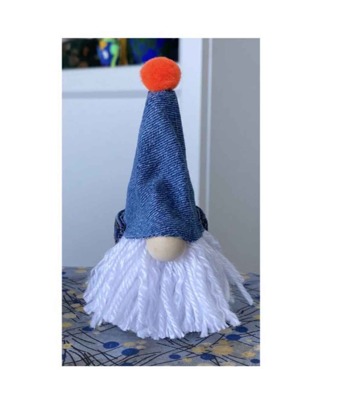 Upcycled Denim - Christmas Gnome - Etsy