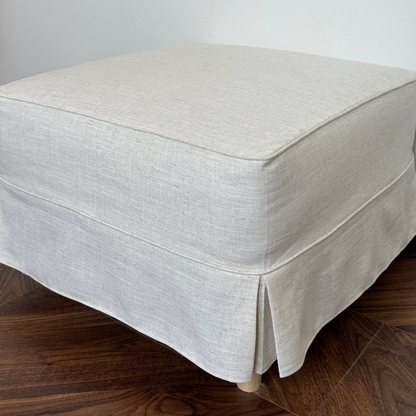 Ottoman Slipcover - Etsy