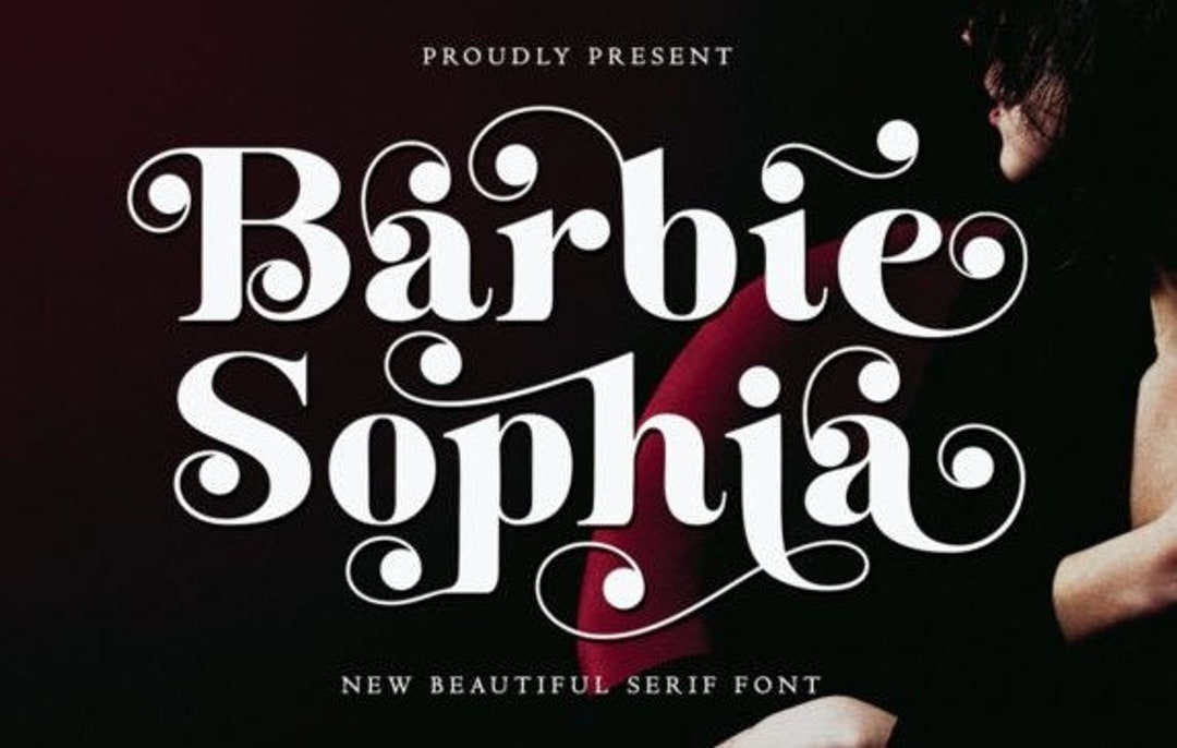 Barbie Sophia Font, Script Font, Handwritten Font, Casual Font ...