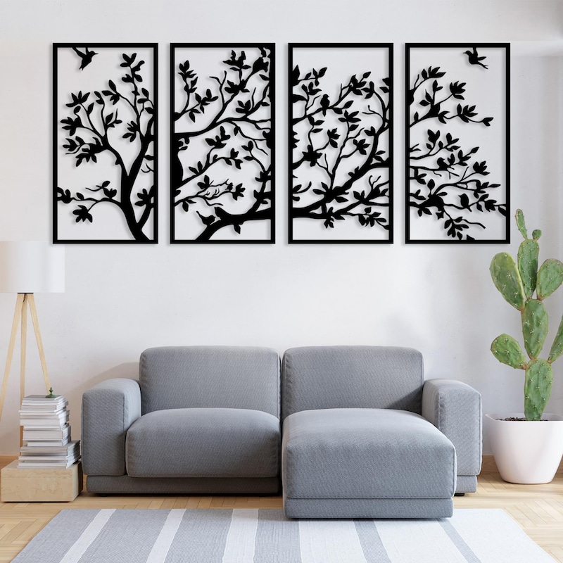 Large Tree Art - Etsy