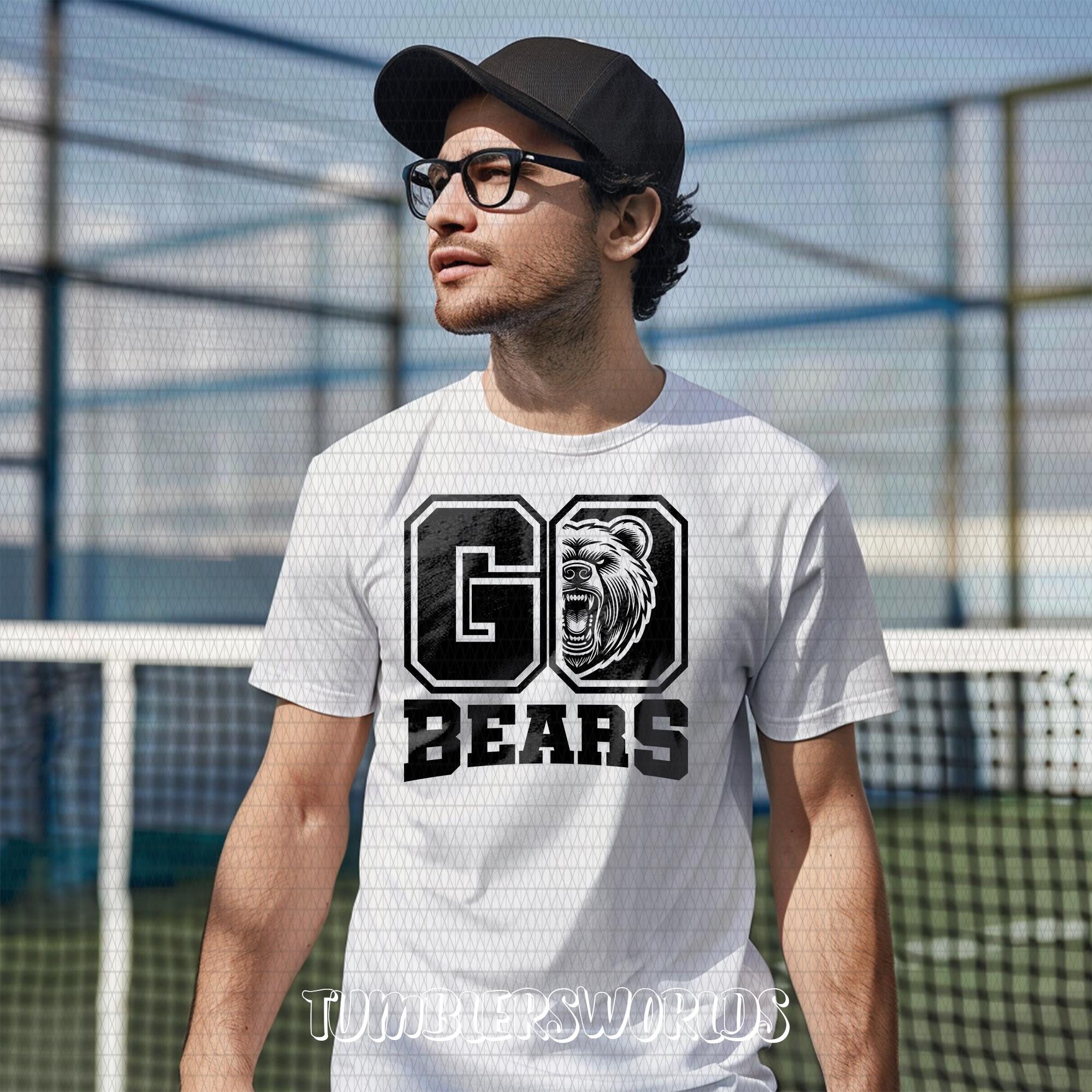 Go Bears Svg, Bear Svg, High School Bears Sport Sublimation Svg, Bears ...