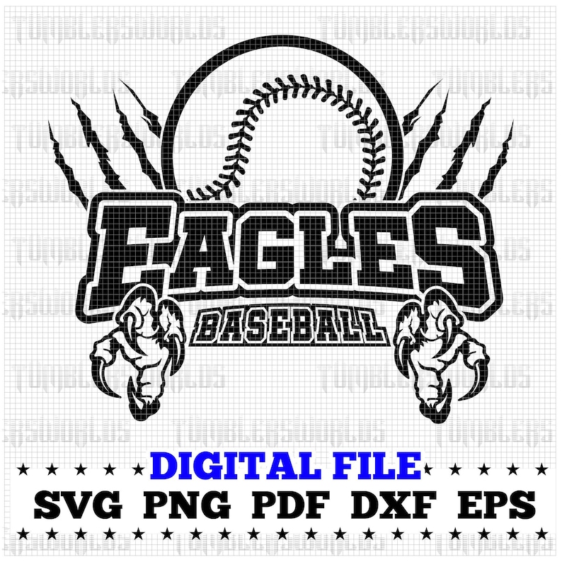 Eagle Baseball Svg, Eagles Baseball Svg , Eagle Svg, Eagles Svg, Sports ...