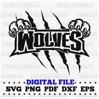 Football Svg, Wolves Football Svg, Wolves, Wolf, Football, Svg, Dxf ...