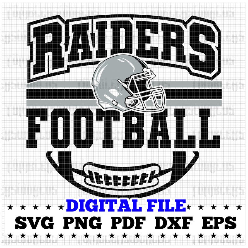 Raiders Football Svg, Football Svg, Sports Svg, Football Shirt ...