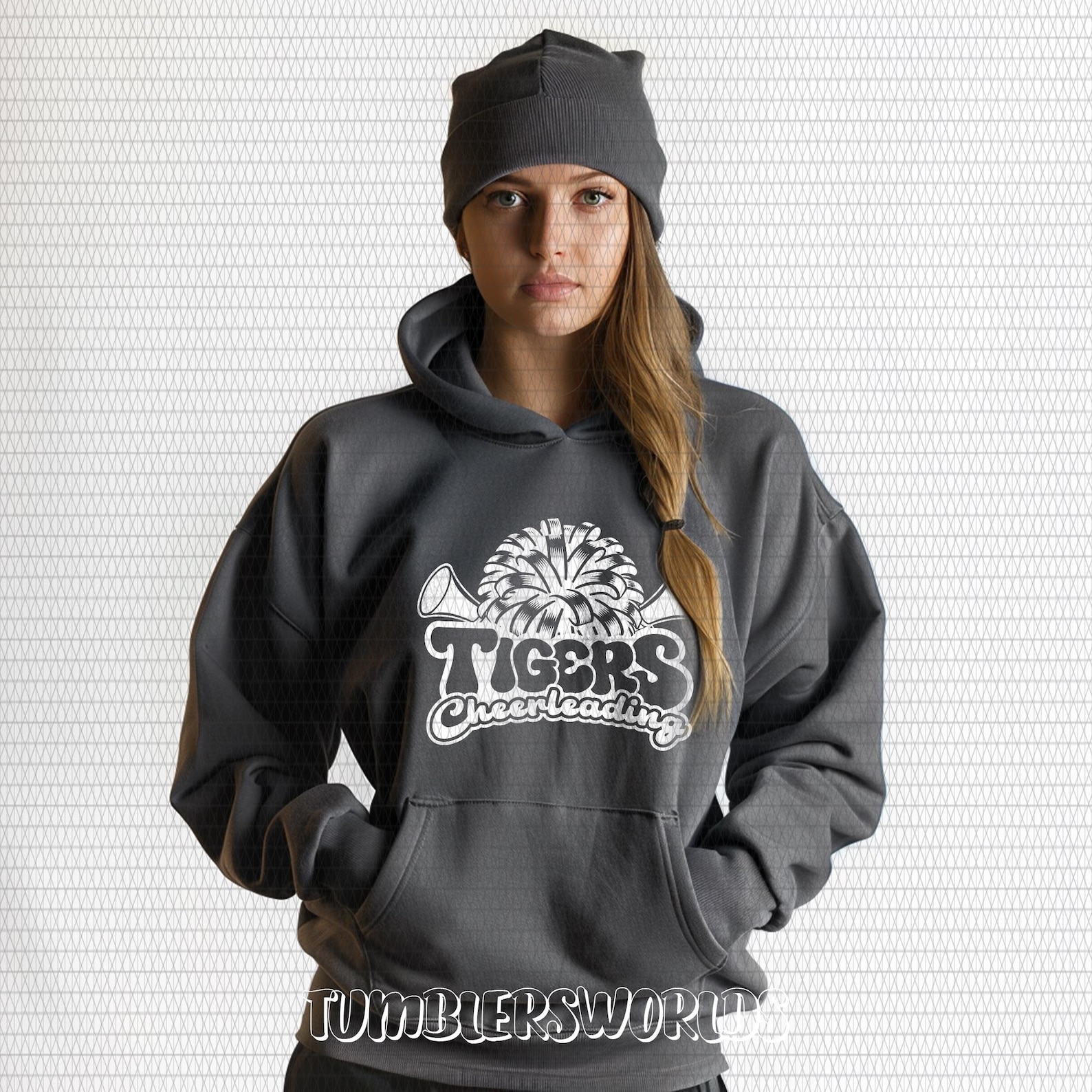 Tigers Cheerleading Svg, Tiger Cheerleading Svg, Tigers Cheer Svg ...