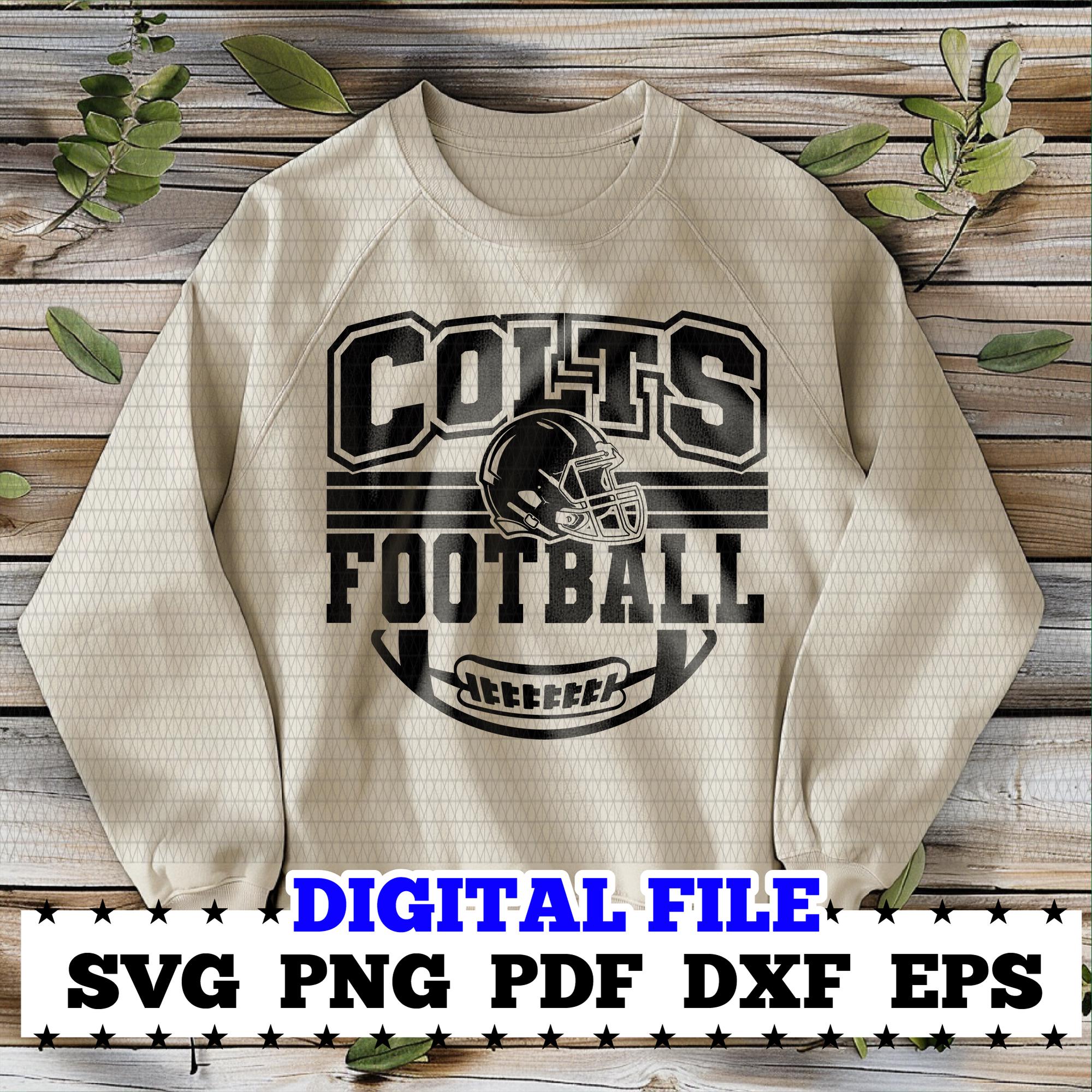 Colts Football Svg, Football Svg, Sports Svg, Football Shirt ...