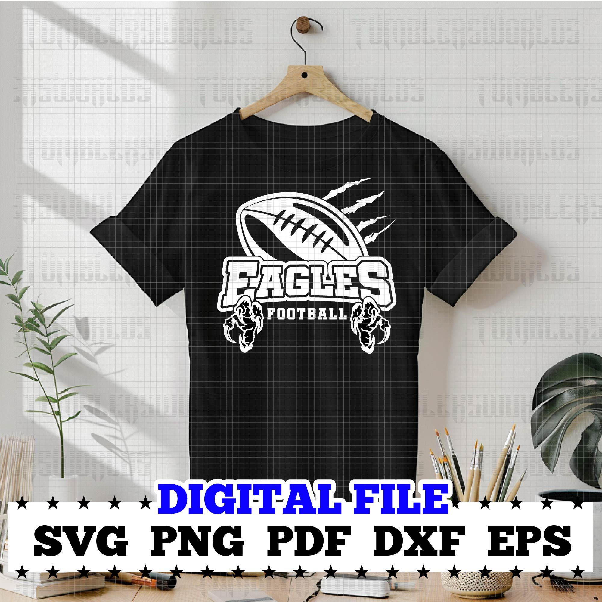 Eagles Football Svg Eagle Football Svg Eagles Football Png Eagles ...
