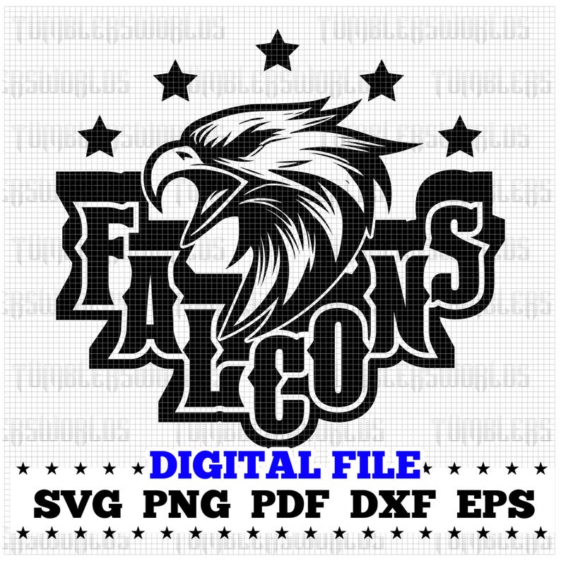 Falcons Svg, Falcon Svg, Falcon Png, Falcons Png, Falcons Logo, Falcons Pride, Falcons School ...