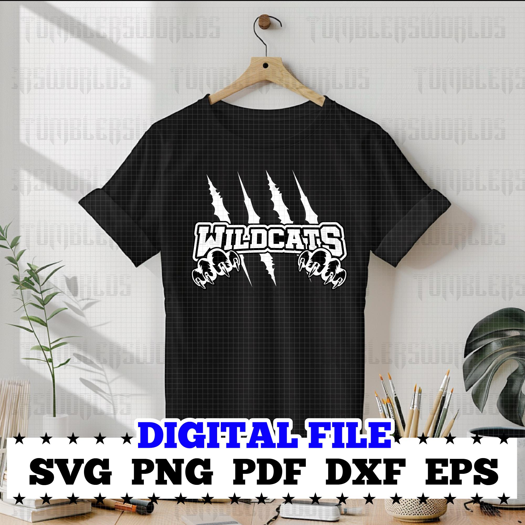 Wildcats Claws Svg, Wildcats Mascot Svg, Wildcats Spirit Svg, Wildcats ...