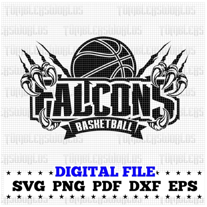 Basketball Svg, Falcon Basketball, Falcon, Falcons, Basketball, Svg ...
