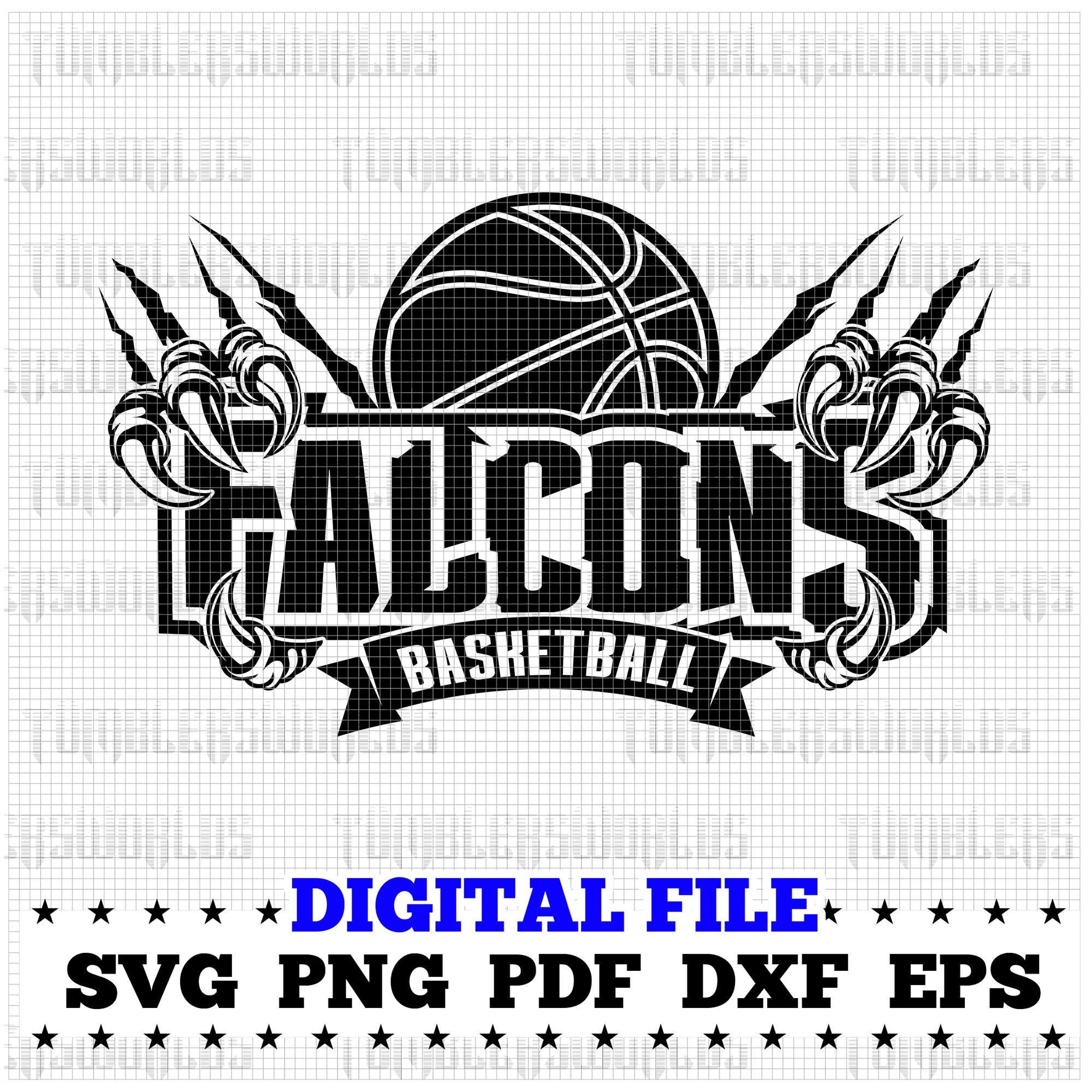Basketball Svg, Falcon Basketball, Falcon, Falcons, Basketball, Svg ...