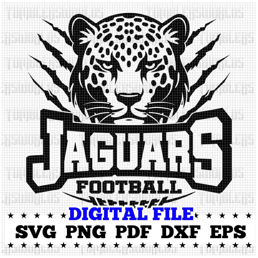 Jaguars Football Svg Jaguar Football Svg Jaguars Football Png Jaguars ...