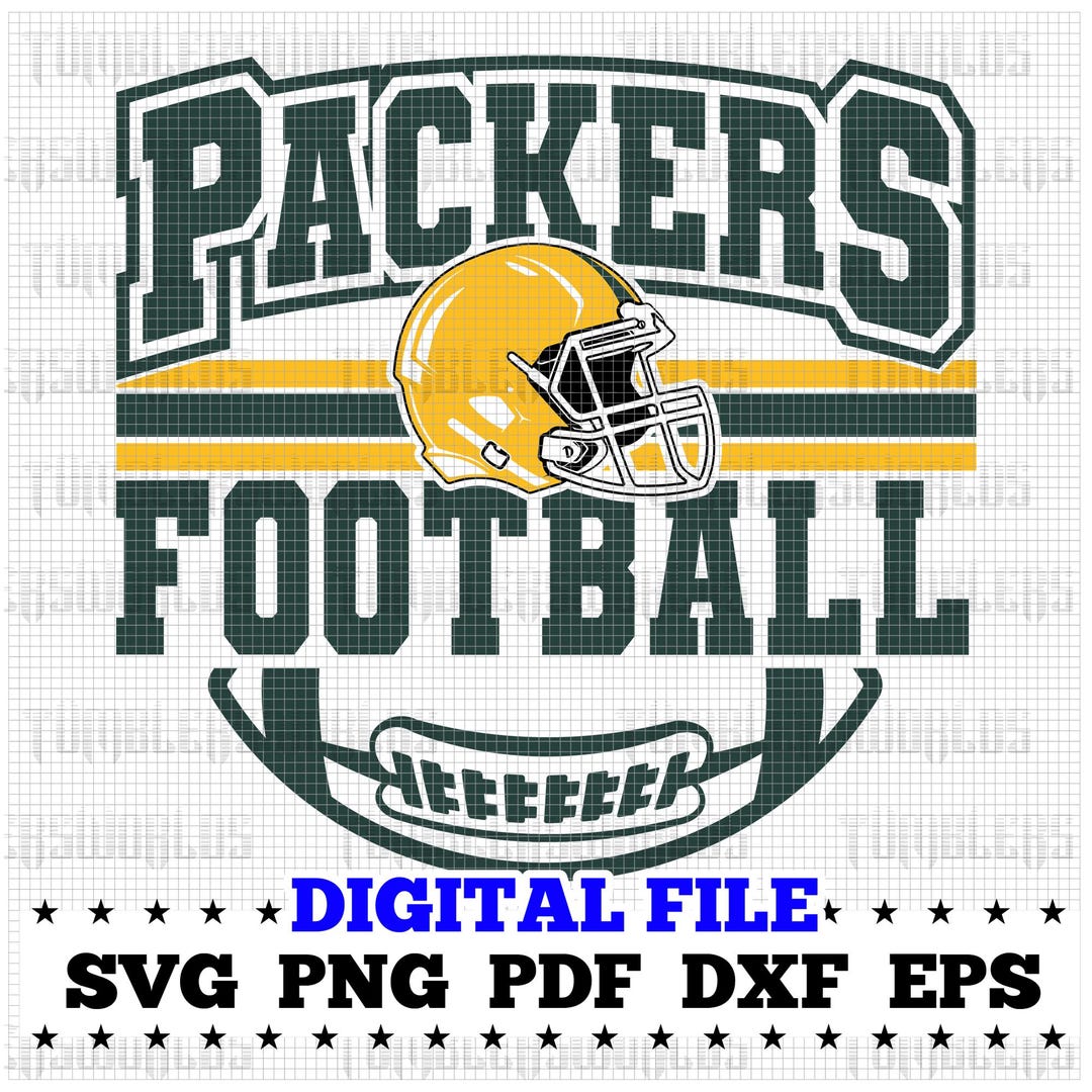 Packers Football Svg, Football Svg, Sports Svg, Football Shirt ...