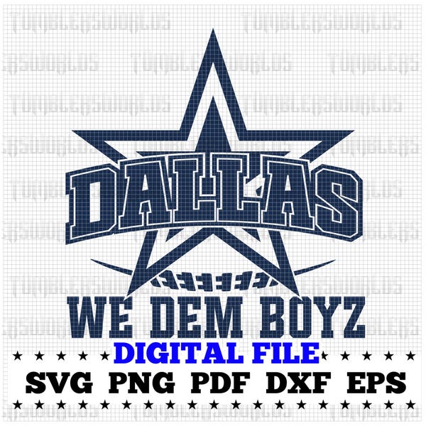 Dallas Cowboys Svg - Etsy