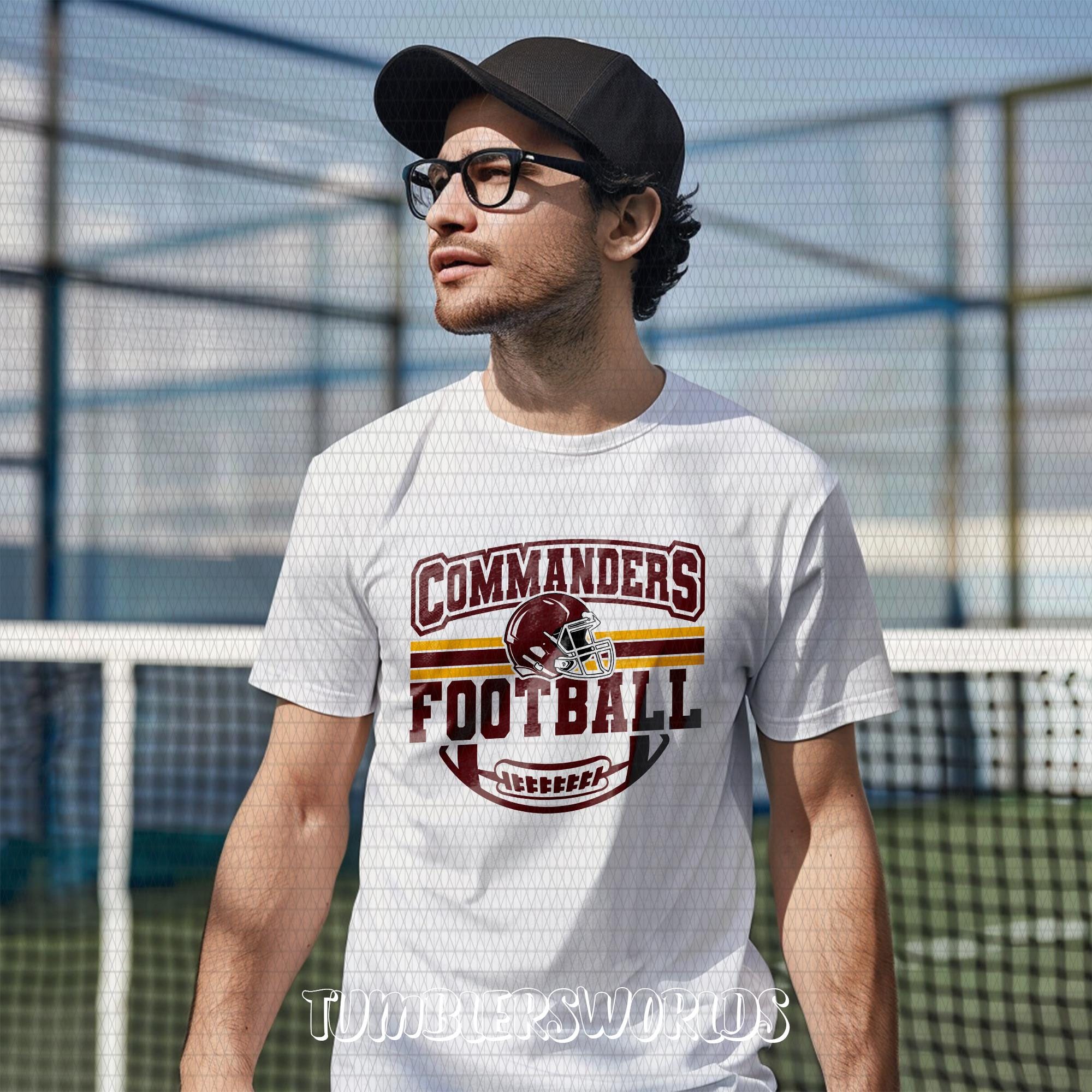 Commanders Football Svg, Football Svg, Sports Svg, Football Shirt ...