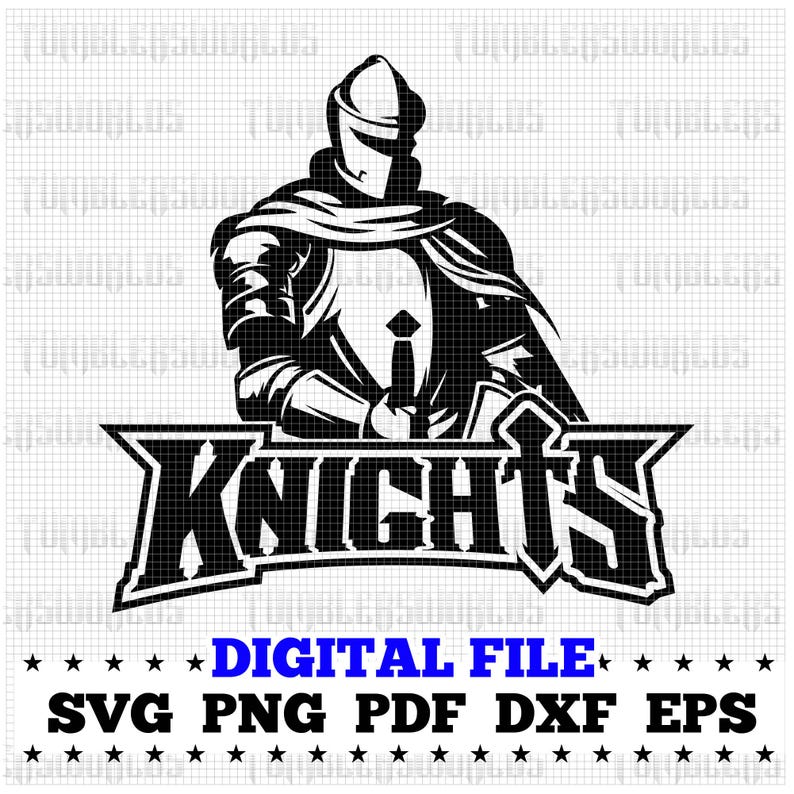 Knights Svg, Knight Svg, Knights Png, Knight Png, Knight Mascot Svg ...