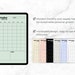 Habit Tracker WEEKLY & MONTHLY Layout Customizable Design Colors ...