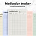 Medication Tracker Printable Template: Editable Medication Digital ...