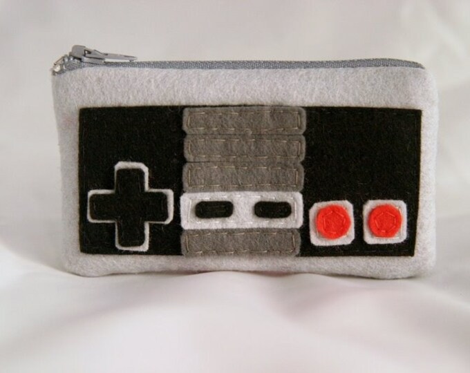 Wool Felt Nintendo Controller Pouch Small - Etsy