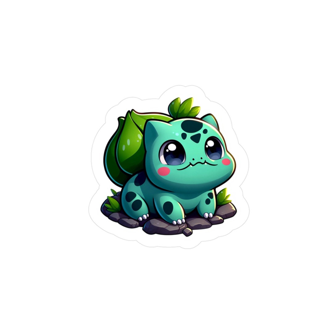 Bulba Mon Capsule Monster Vinyl Decal - Etsy