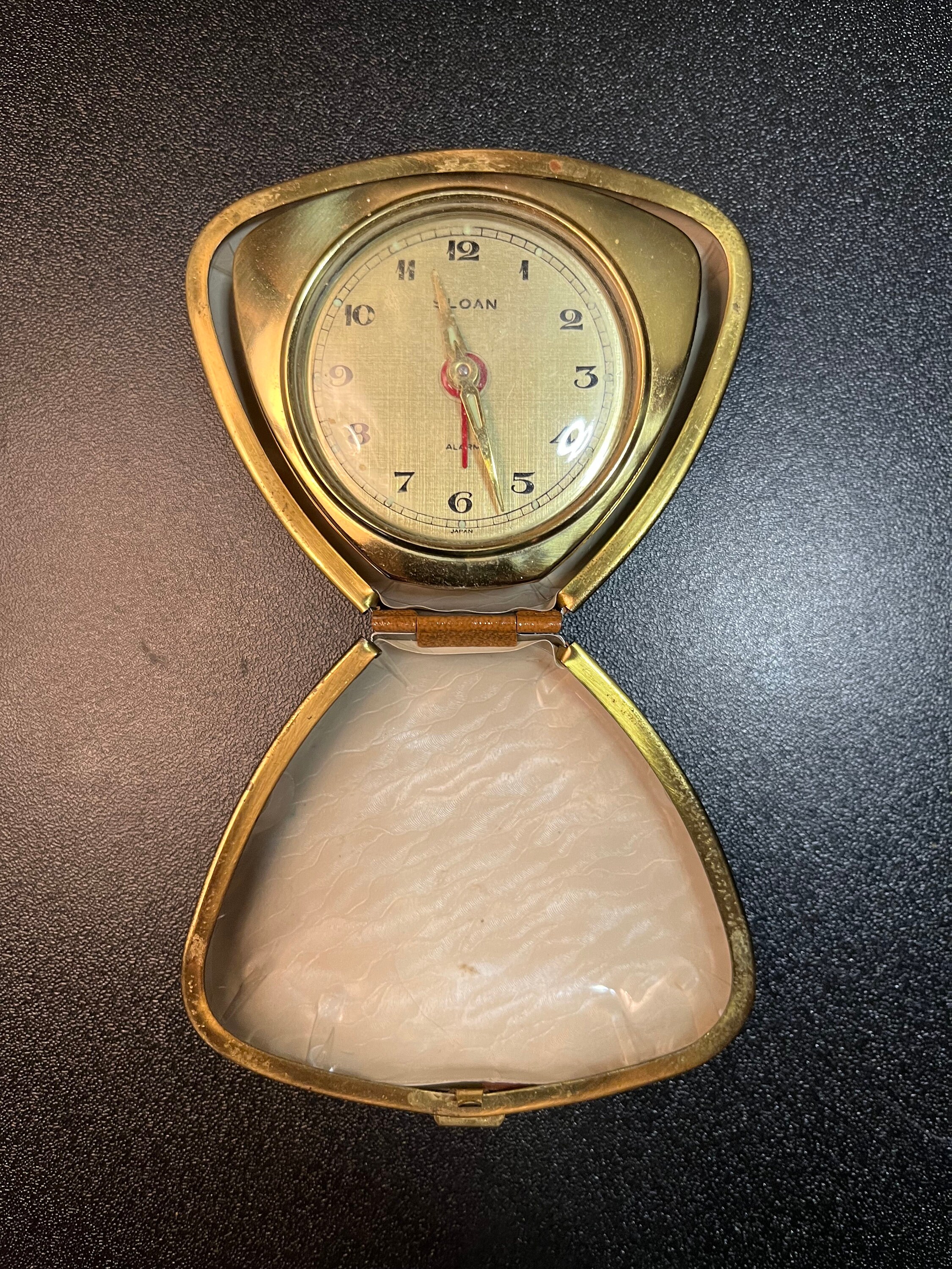 Vintage Sloan Fold up Travel Clock - Etsy