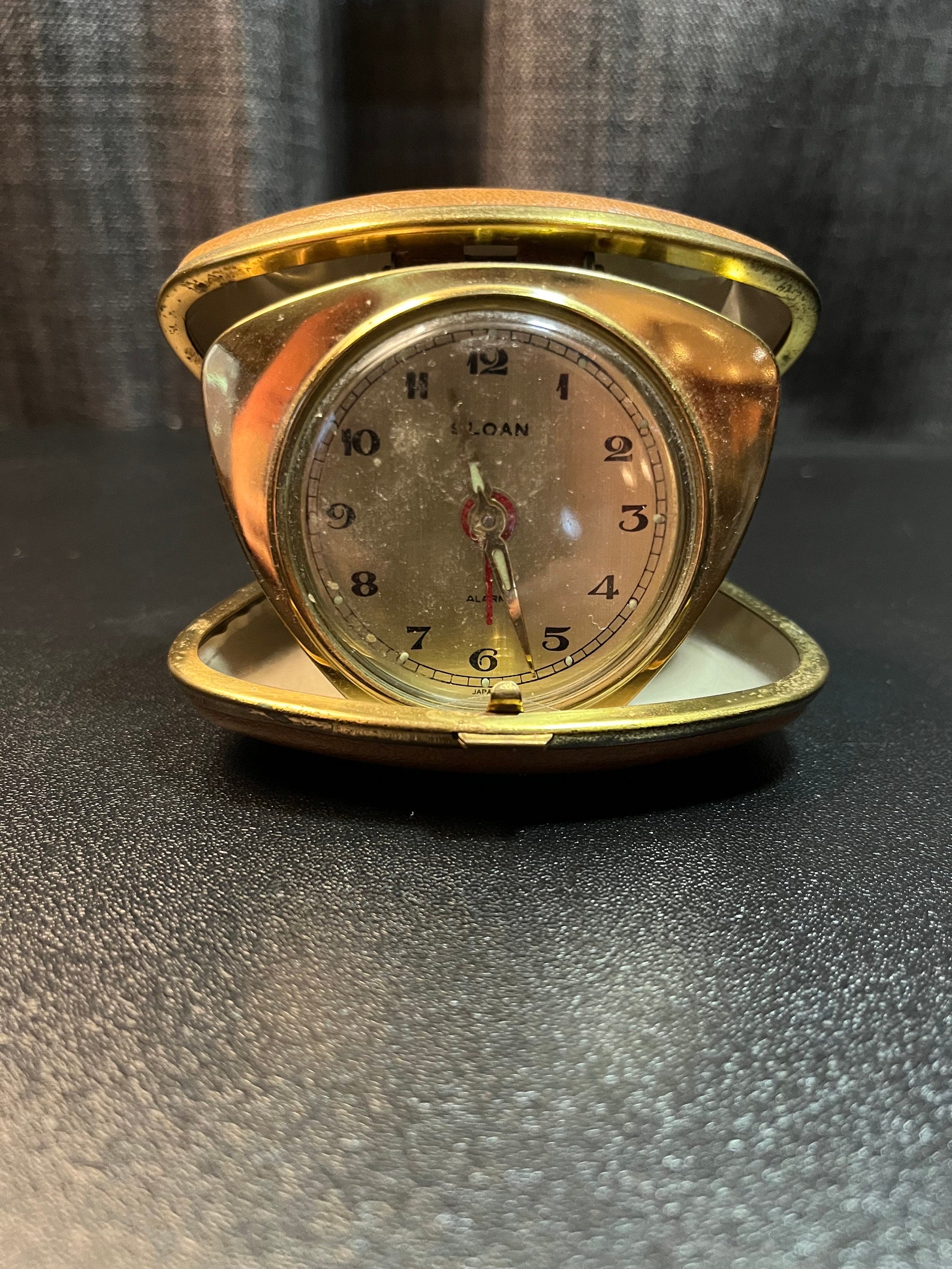 Vintage Sloan Fold up Travel Clock - Etsy