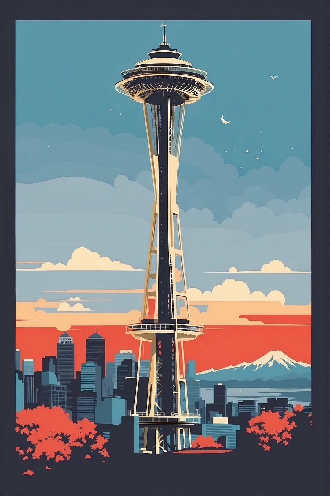 Space Needle - Etsy