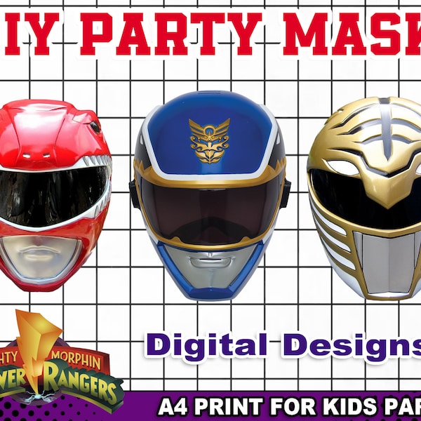 Power Ranger Mask - Etsy
