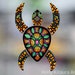 Sea Turtle Vinyl Decal Sticker Laser Cut Original Art Car Decal ...