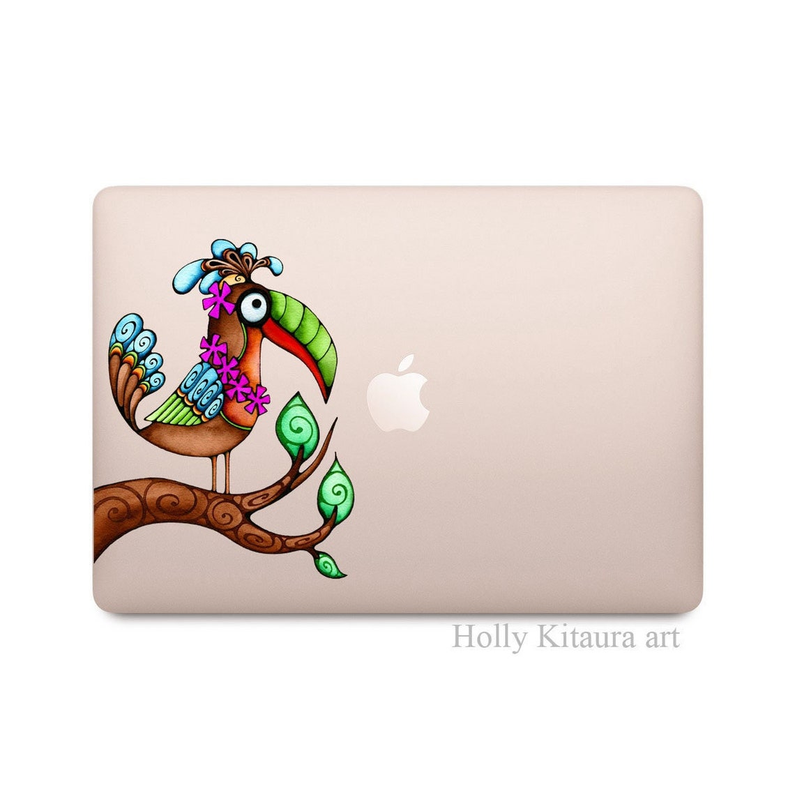 Toucan Bird Car Decal Auto Vinyl Sticker Colorful Bird - Etsy