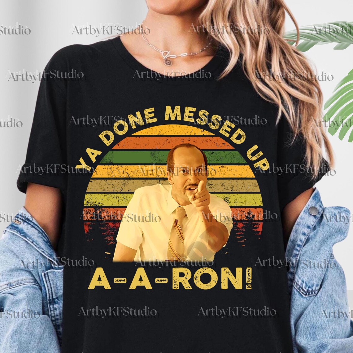 Ya Done Messed up A A Ron Vintage Png Svg, Key and Peele Substitute ...
