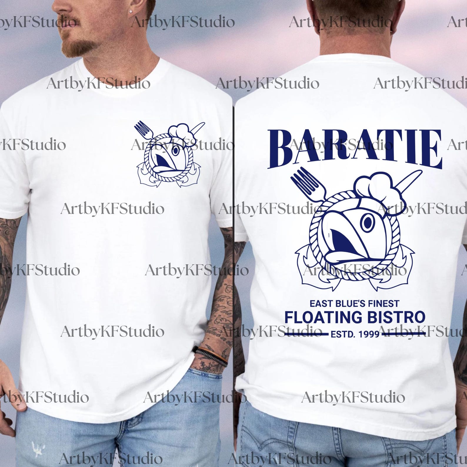 Baratie Restaurant PNG, Vintage Anime Streetwear Graphic, Japanese ...
