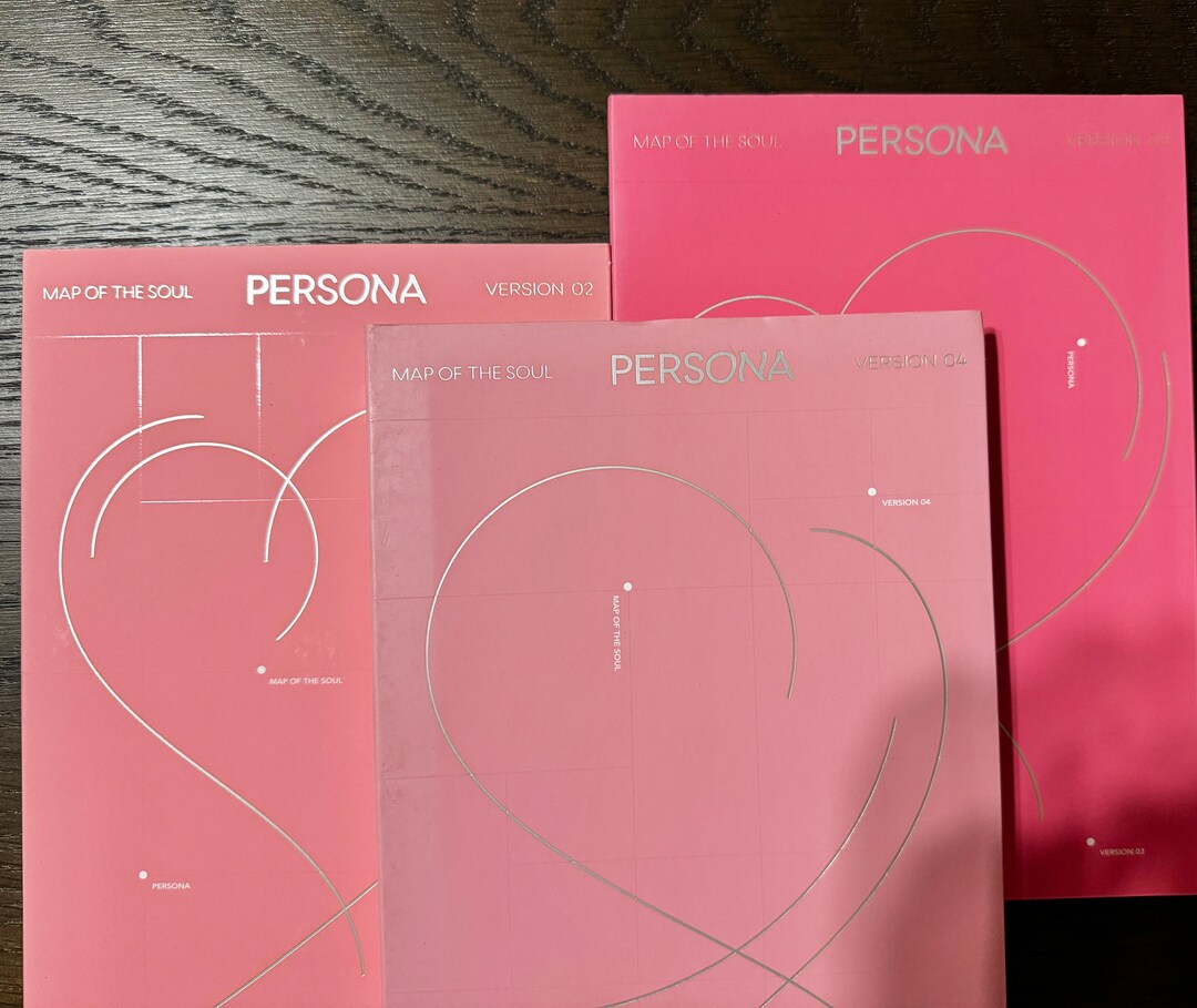 BTS Kpop Album Map of the Soul Persona Unsealed No Photo Card - Etsy