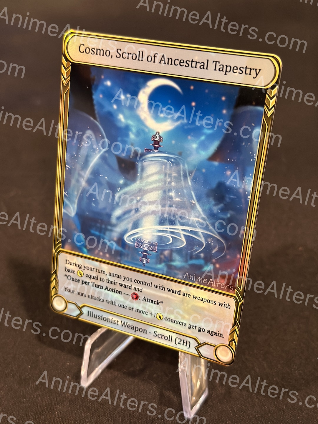 Cosmo, Scroll of Ancestral Tapestry - Weapon Alter - Flesh and Blood ...