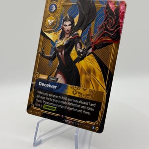 Leblanc - Deceiver - 3D Legend Proxy - Riftbound TCG - Etsy