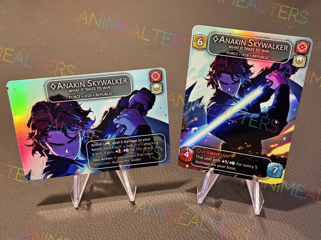 Anakin Skywalker, What It Takes to Win - Leader Alter - Star Wars ...