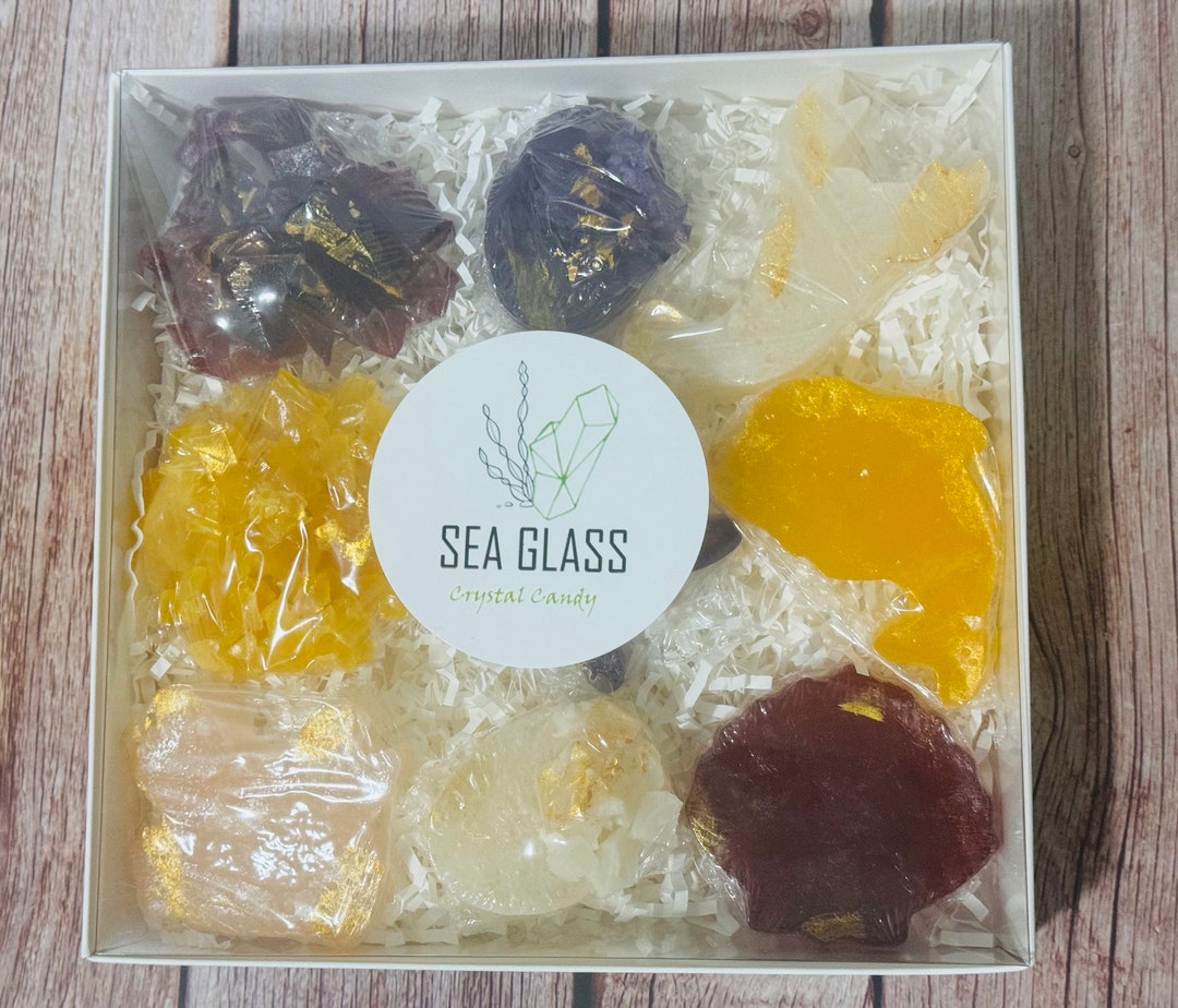 Large Box of Assorted Crunchy Crystal Candy by Sea Glass - Etsy