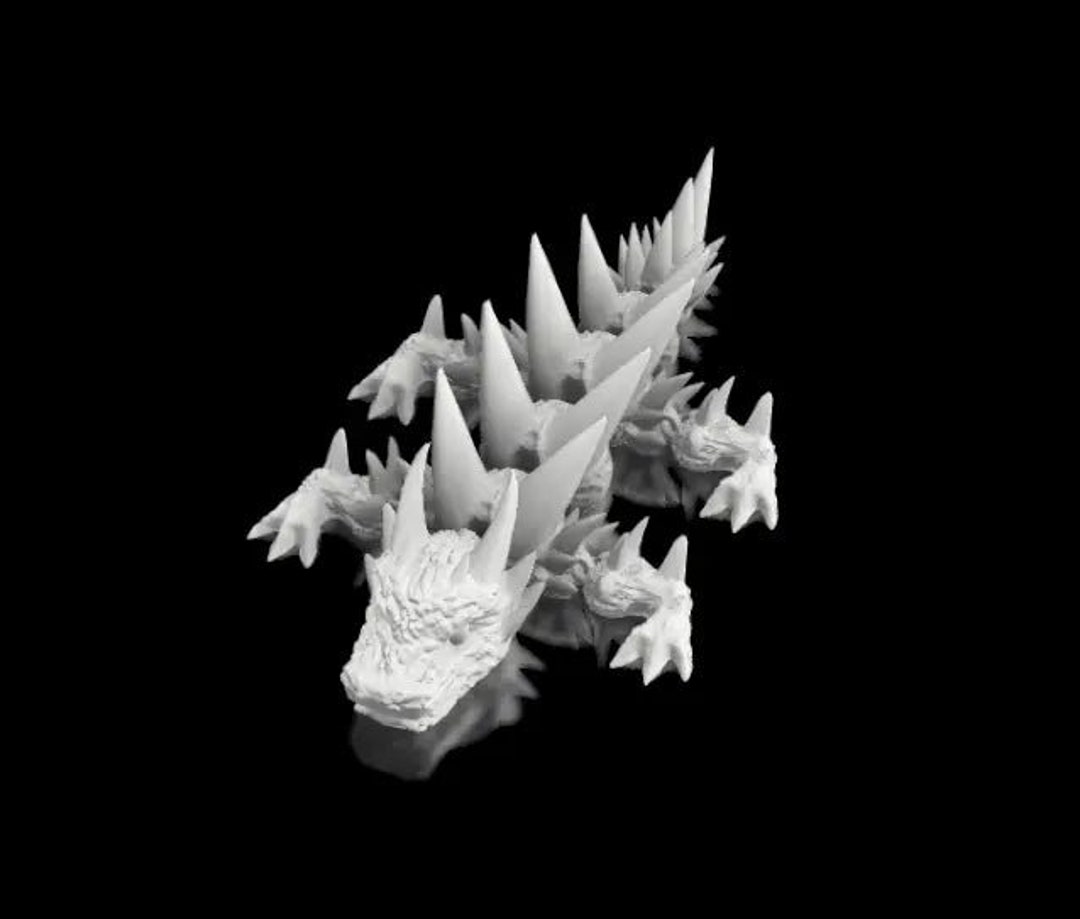 Articulated Bone Spike Dragon - Etsy