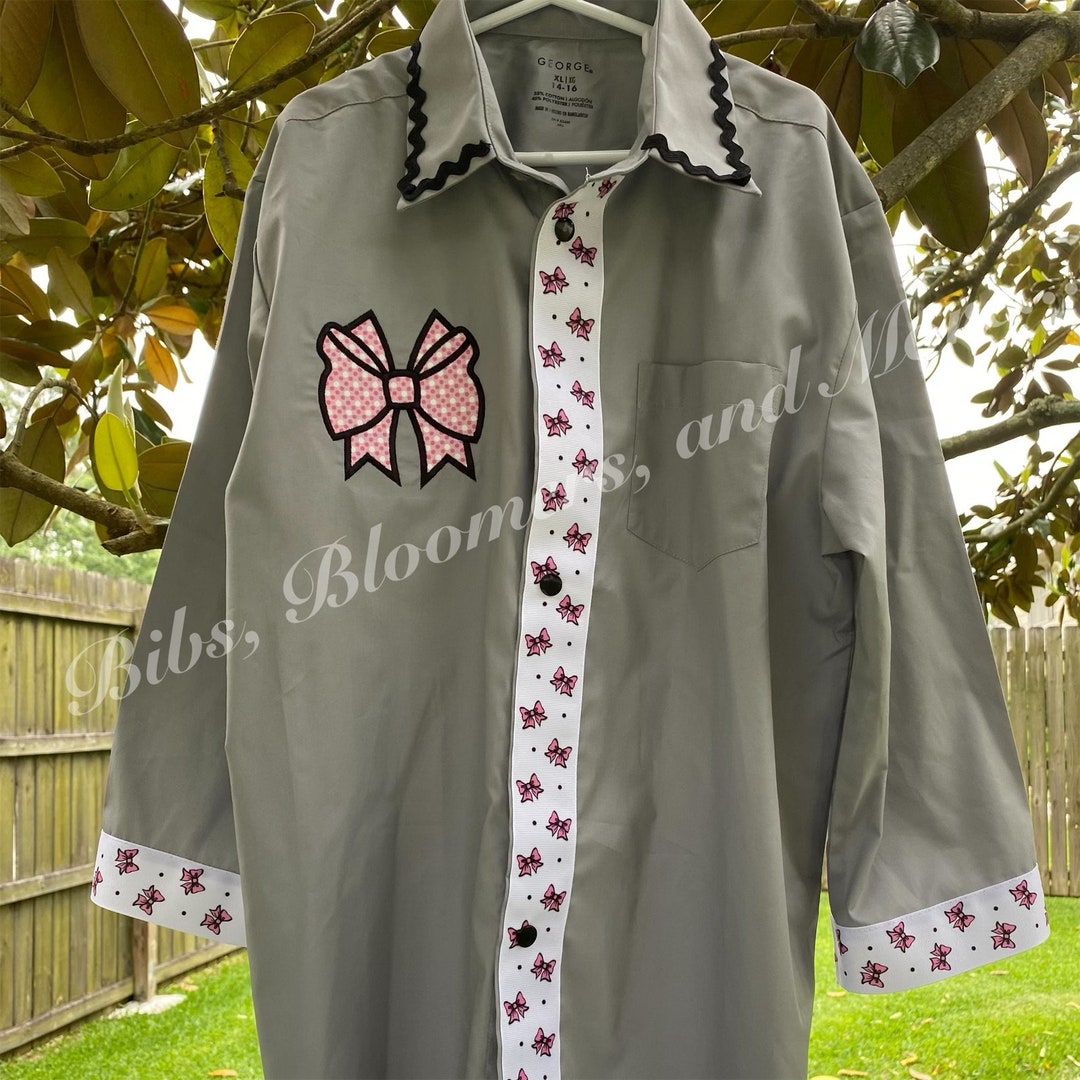 Grey Dance Cover up With Snap Closure: Personalized Recital Gift - Etsy