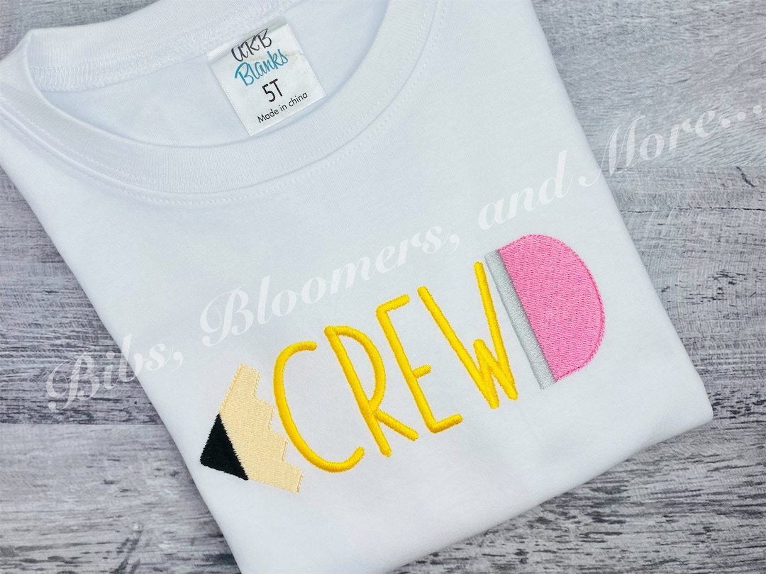 First Day of School Shirt, Back to School Embroidered T-shirt ...