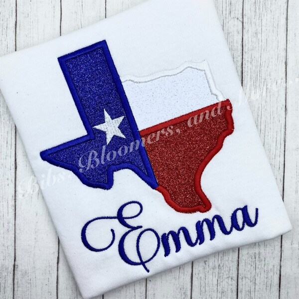 Texas Applique - Etsy