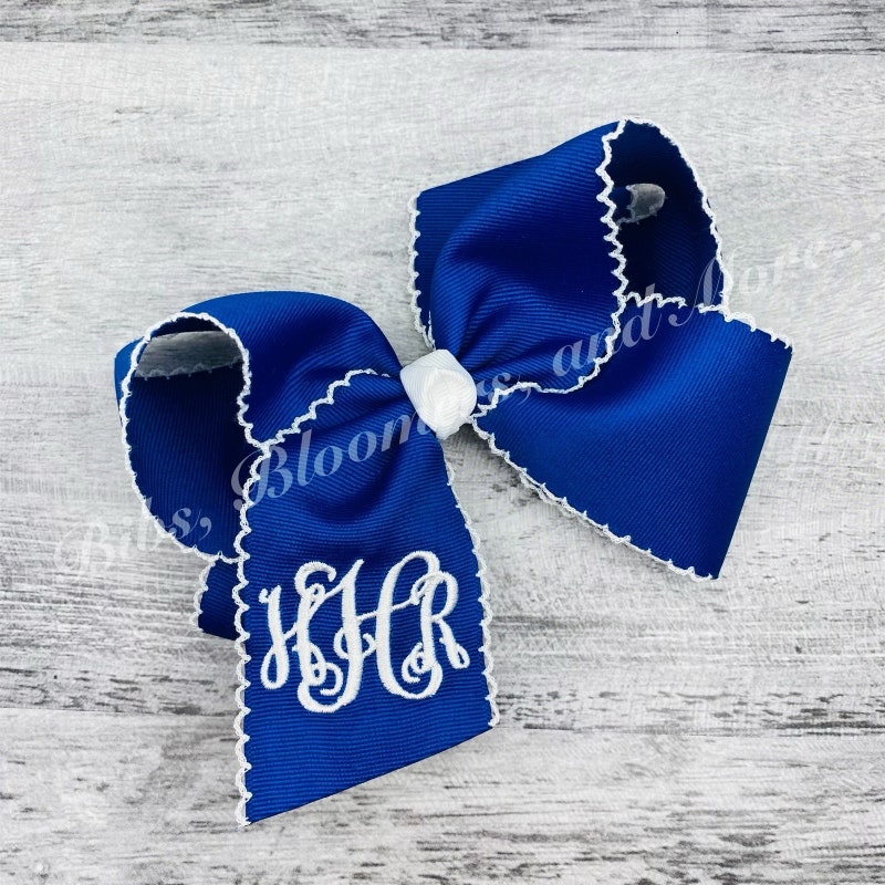 Bow Monogram - Etsy