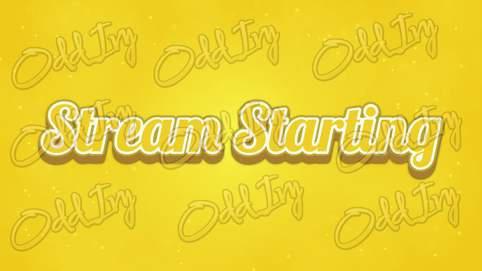 Yellow Spots Stream Overlay - Etsy