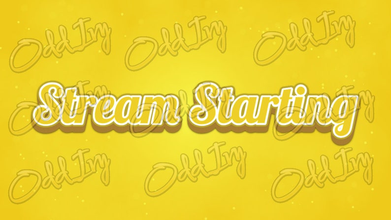 Yellow Spots Stream Overlay - Etsy