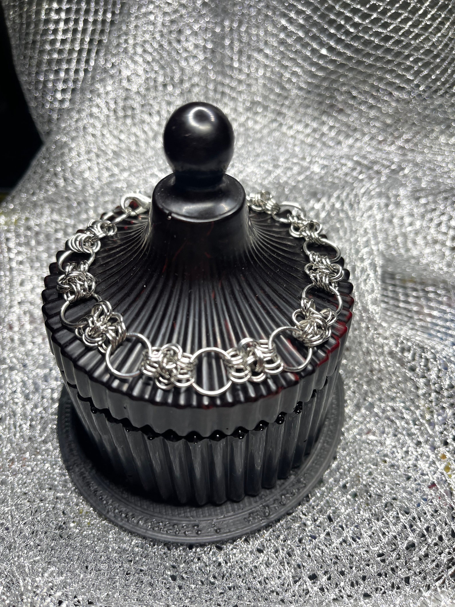 Banshee Chainmail Bracelet Alternative Stainless Steel Japanese Style ...