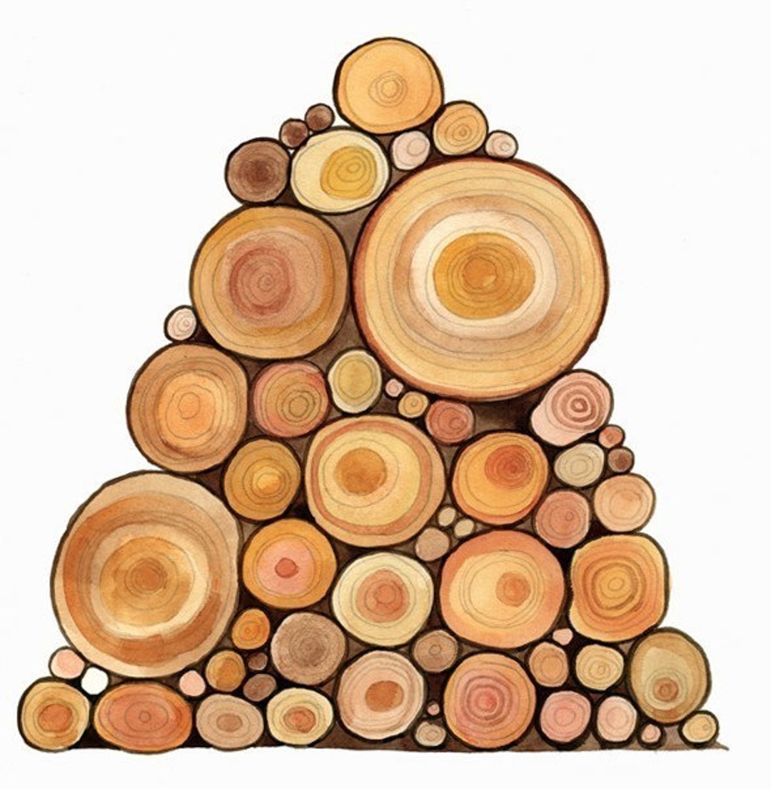 Wood Pile Clipart