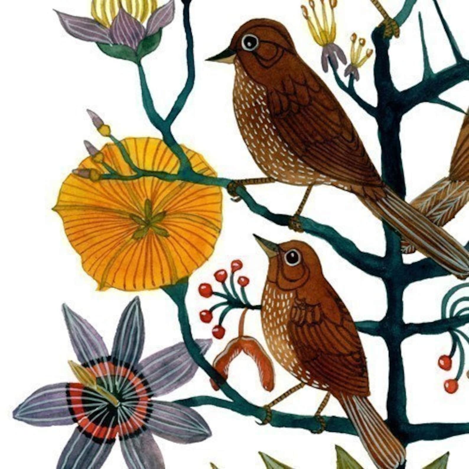 Five Sparrows - Etsy