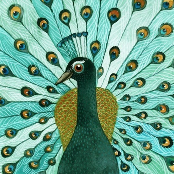 Peacock Etsy