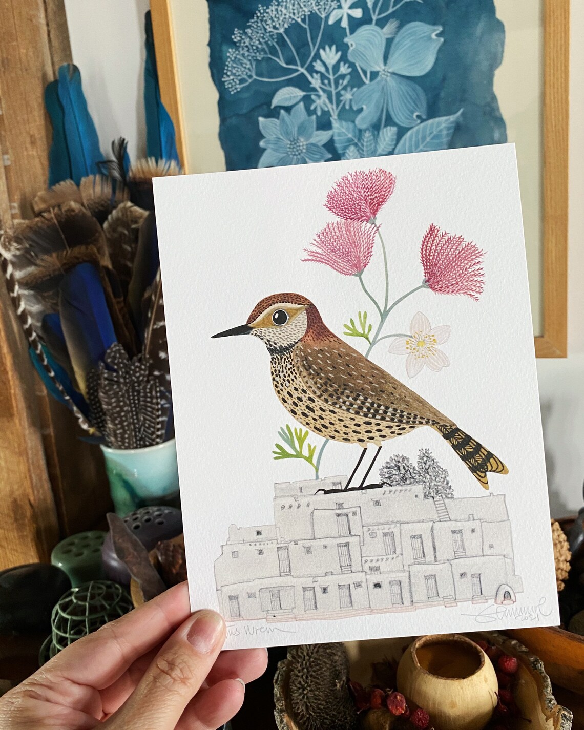 Cactus Wren - Etsy