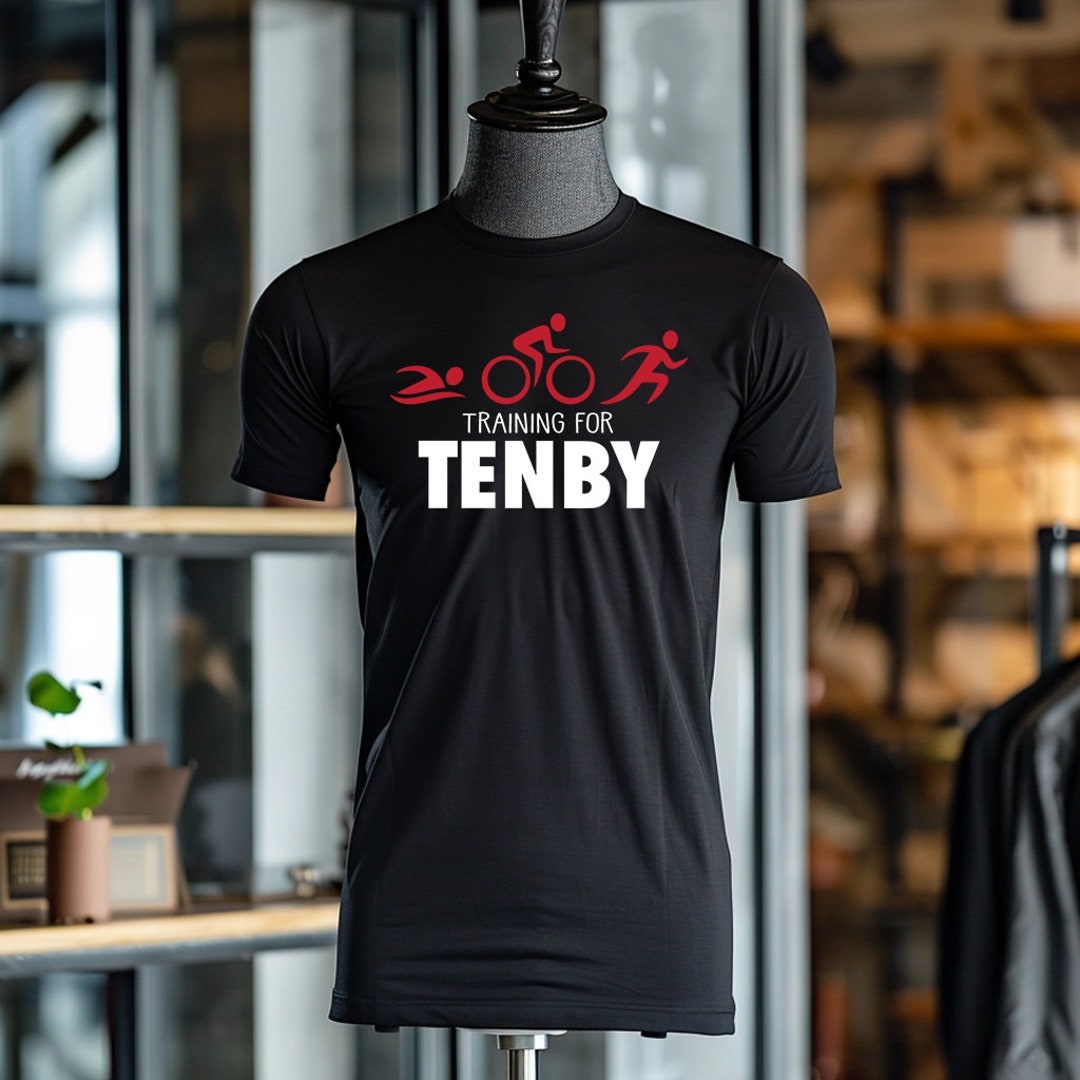 Training for Tenby Triathlon T-shirt: Wales Full Distance Event - Etsy